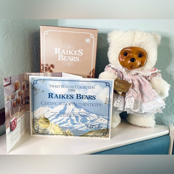 Robert Raikes | Toys | 988 Sally Robert Raikes Vintage Collectors Bear ...